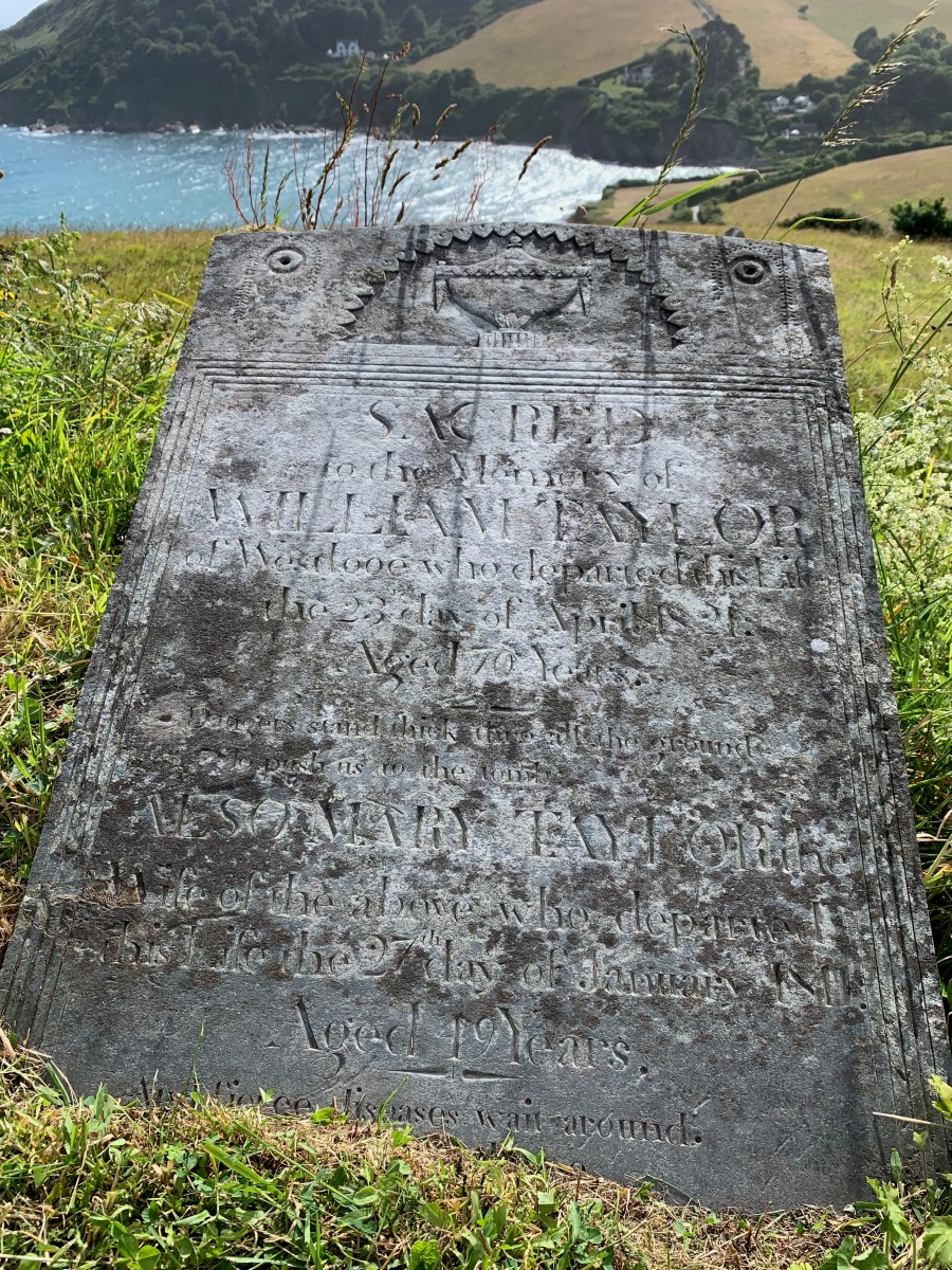 William Taylor 1751-1821 – Talland Church Headstones