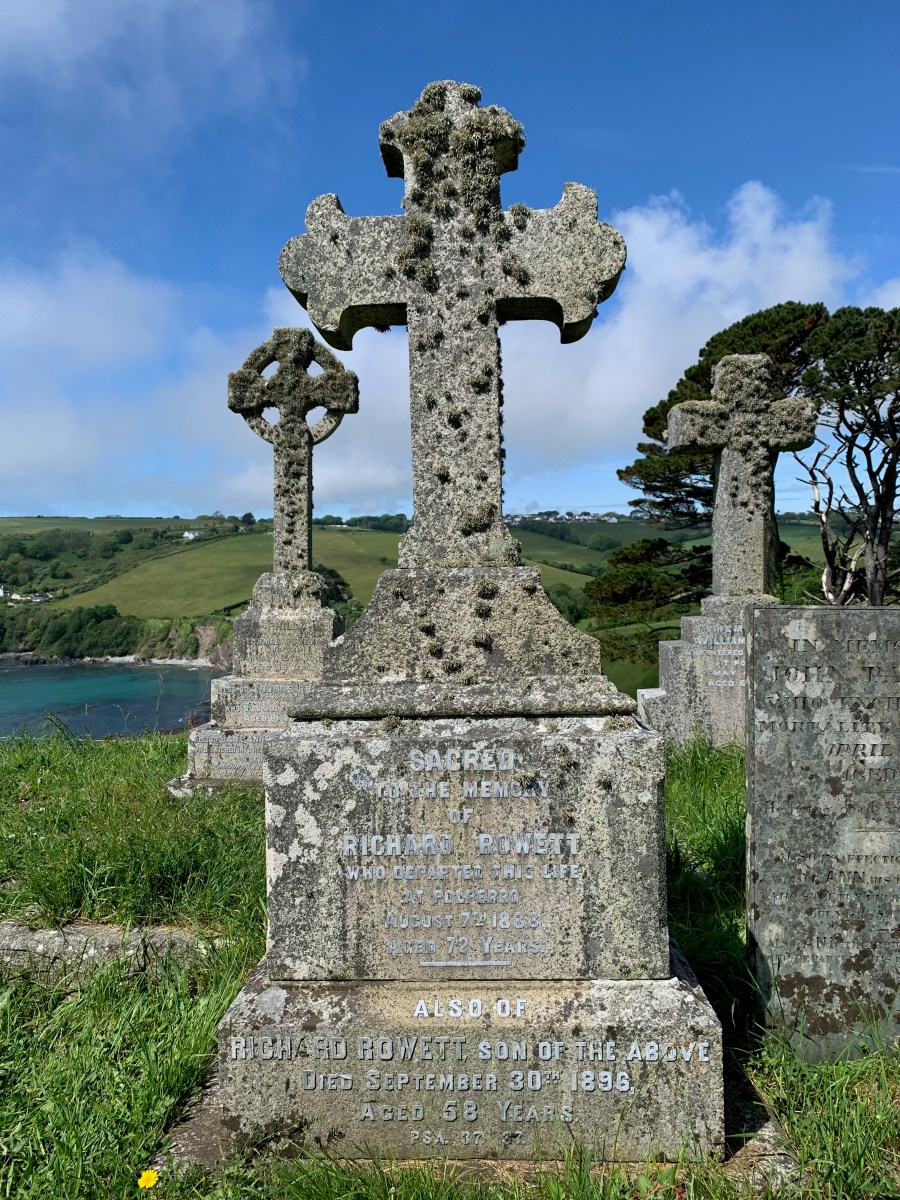 Richard Rowett 1811-1883 – Talland Church Headstones