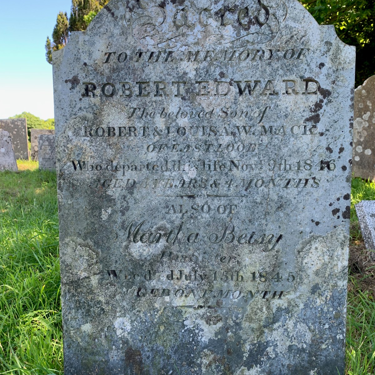 Mack / Martin / Medland / Minards / Mitchell / Moody / Moon / Moore ...