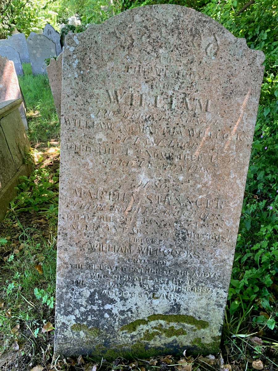 William Willcocks 1794-1859 – Talland Church Headstones