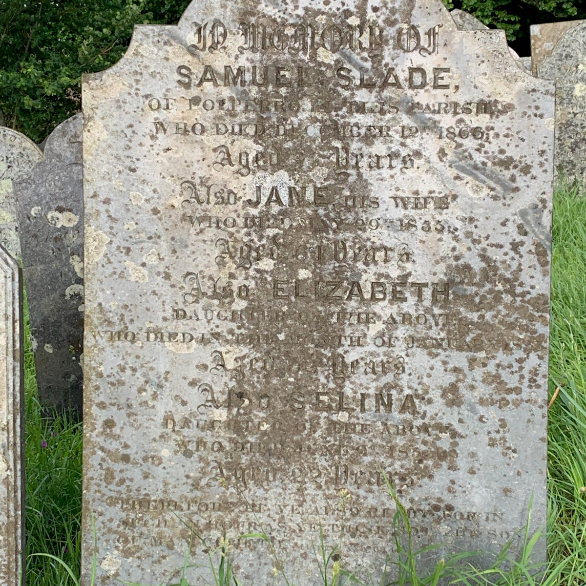 Sargeant / Sargent / Searle / Skentelbery / Slade / Stephens / Stranger ...