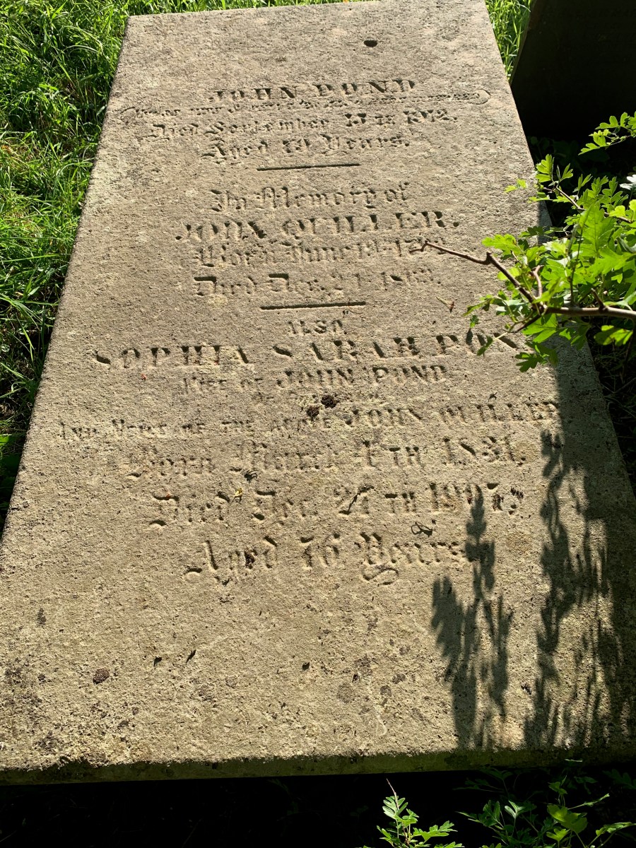 John Pond 1833-1912 – Talland Church Headstones