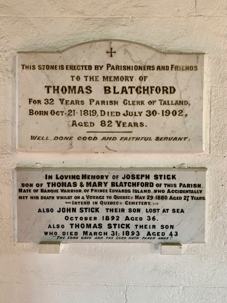 Thomas Blatchford 1819-1902 & Joseph Stick Blatchford & John Stick ...